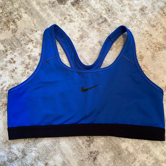 Nike | Intimates & Sleepwear | Nike Royal Blue Sports Bra | Poshmark